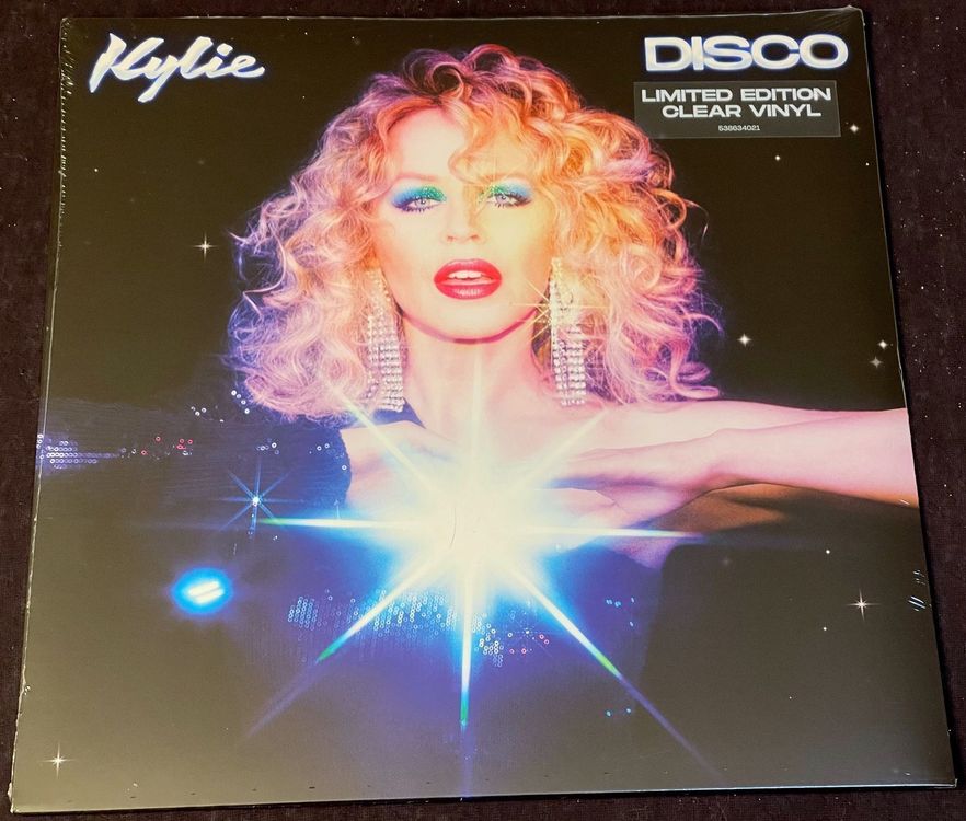 Kylie Minogue Disco LP Clear Vinyl sealed (Neu und originalverpackt) in ...