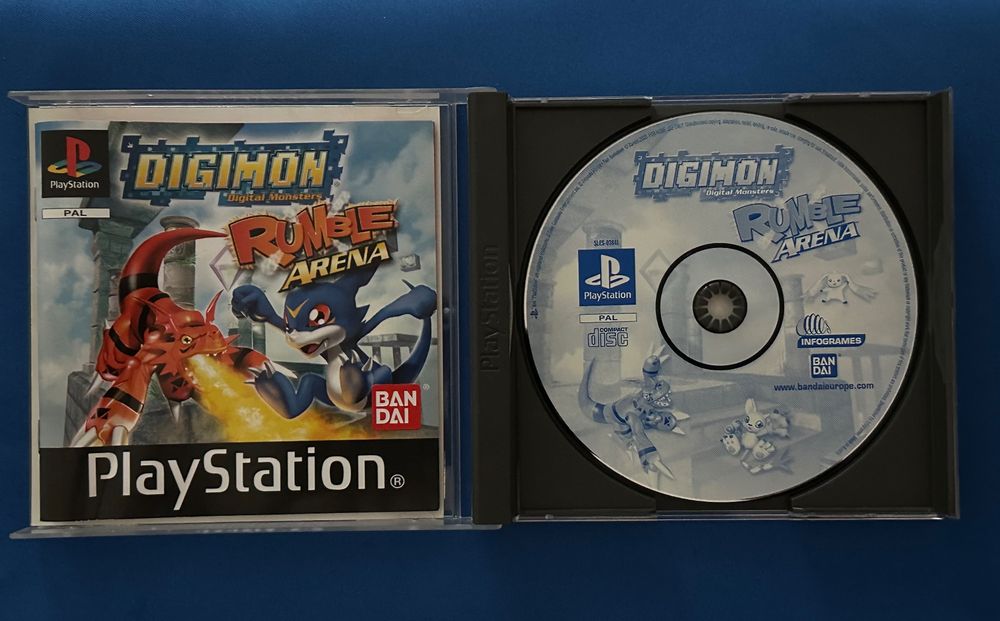 Digimon Rumble Arena für die PS1 Playstation Super Zustand (Gebraucht ...
