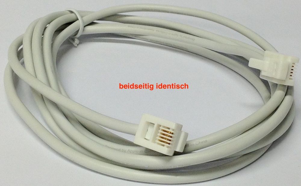 Apple 603-3292 Telefon Modem ADSL VDSL DSL Anschluss Kabel (Neu (gemäss ...