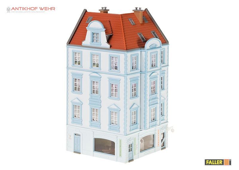 FALLER 130906 H0 Stadteckhaus Goethestraße 63 (Neu und originalverpackt ...