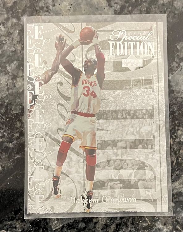 NBA Hakeem Olajuwon Special Edition Card (Neu (gemäss Beschreibung)) in ...