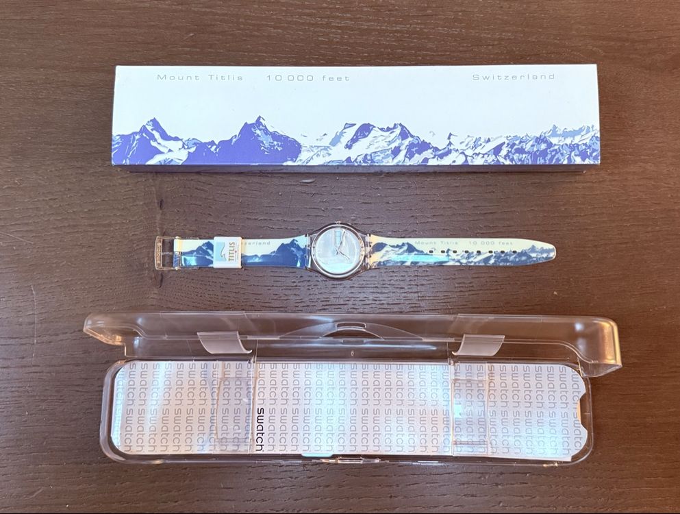 Vintage Swatch Watch - Mount Titlis - Swiss Made - Collect! | Kaufen ...