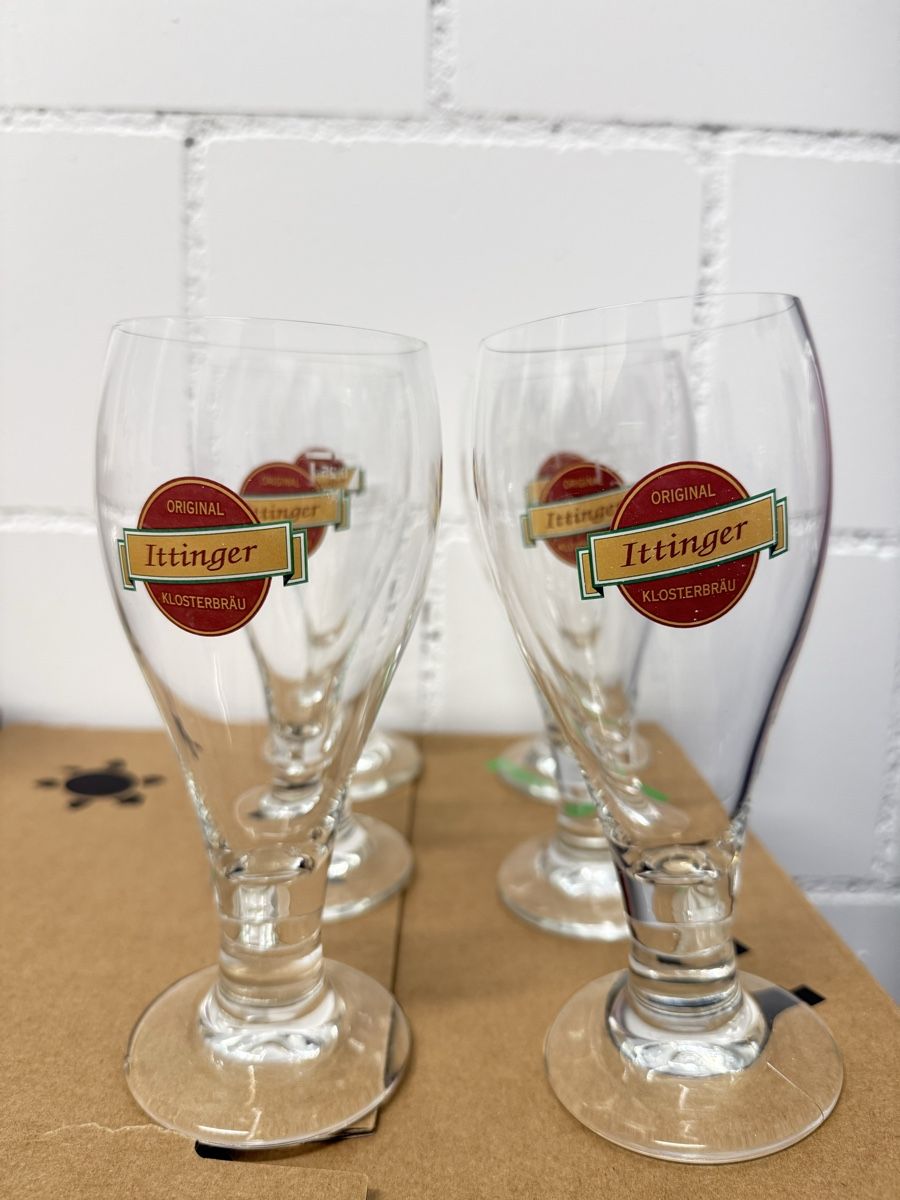 Ittinger Biergläser, 6 Stk., Original Klosterbräu, Top! (Gebraucht) in Aesch LU für CHF 19 – nur ...