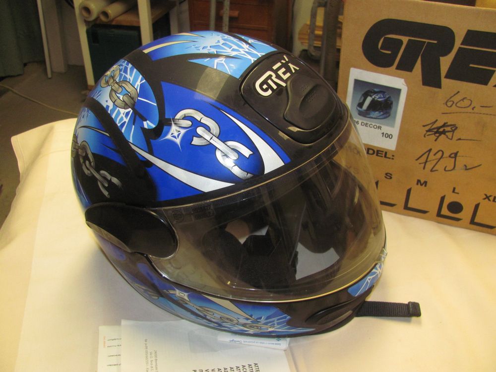 GREX Helm, NEU, Rollerhelm, Motorradhelm Gr.L, aus LIQUIDAT. (Neu und ...