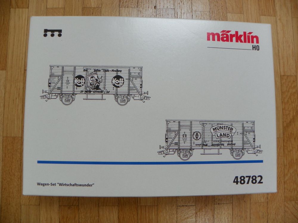 Märklin 48782 Wagenset Wirtschaftwunder in OVP | Kaufen auf Ricardo