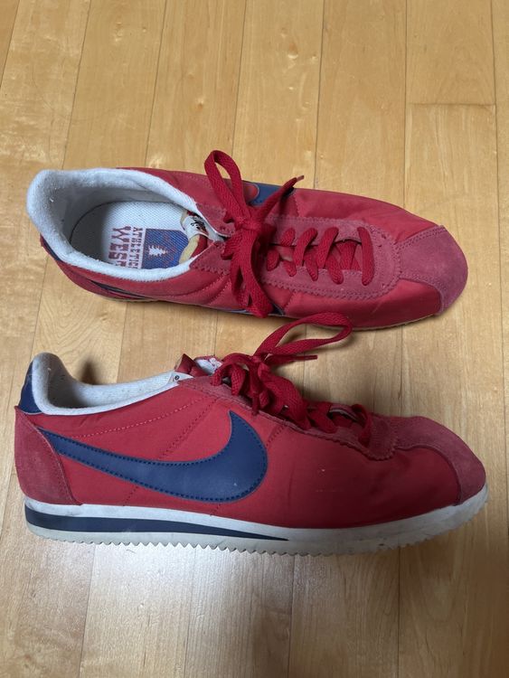 Nike Cortez Sneakers 43 / rot und blau (Gebraucht) in Zürich für CHF 29 ...