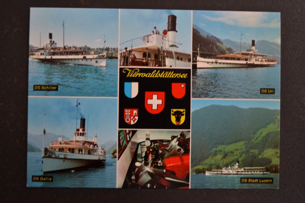 AK Dampfschiffe der Schifffahrtsgesellschaft SGV (Gebraucht) in Beinwil ...