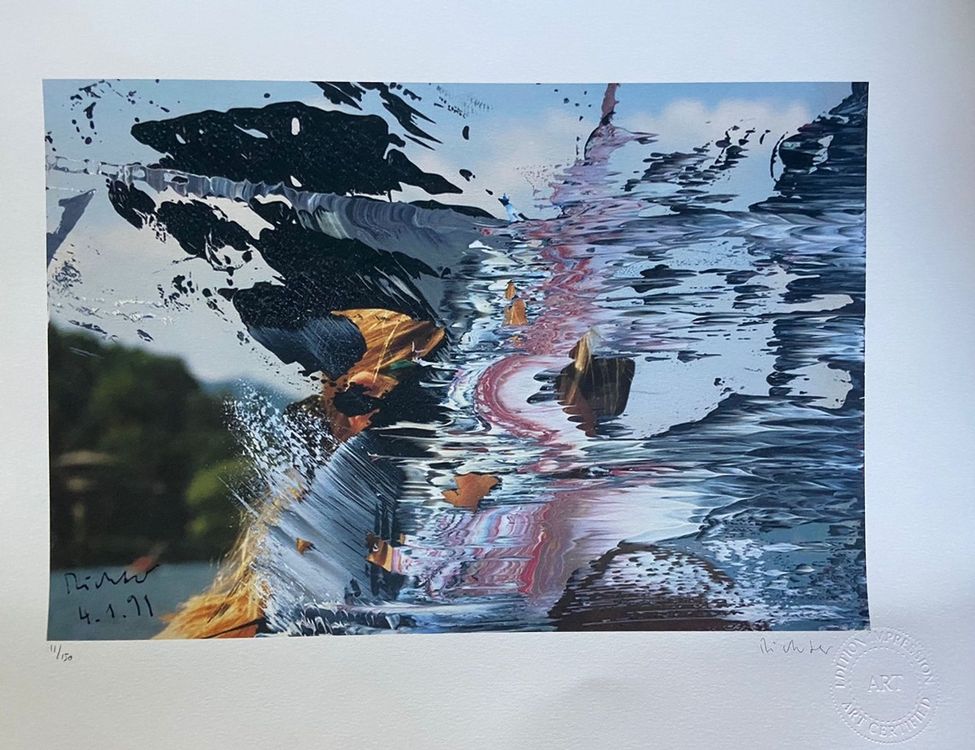 Gerhard Richter lithographie signée | Kaufen auf Ricardo