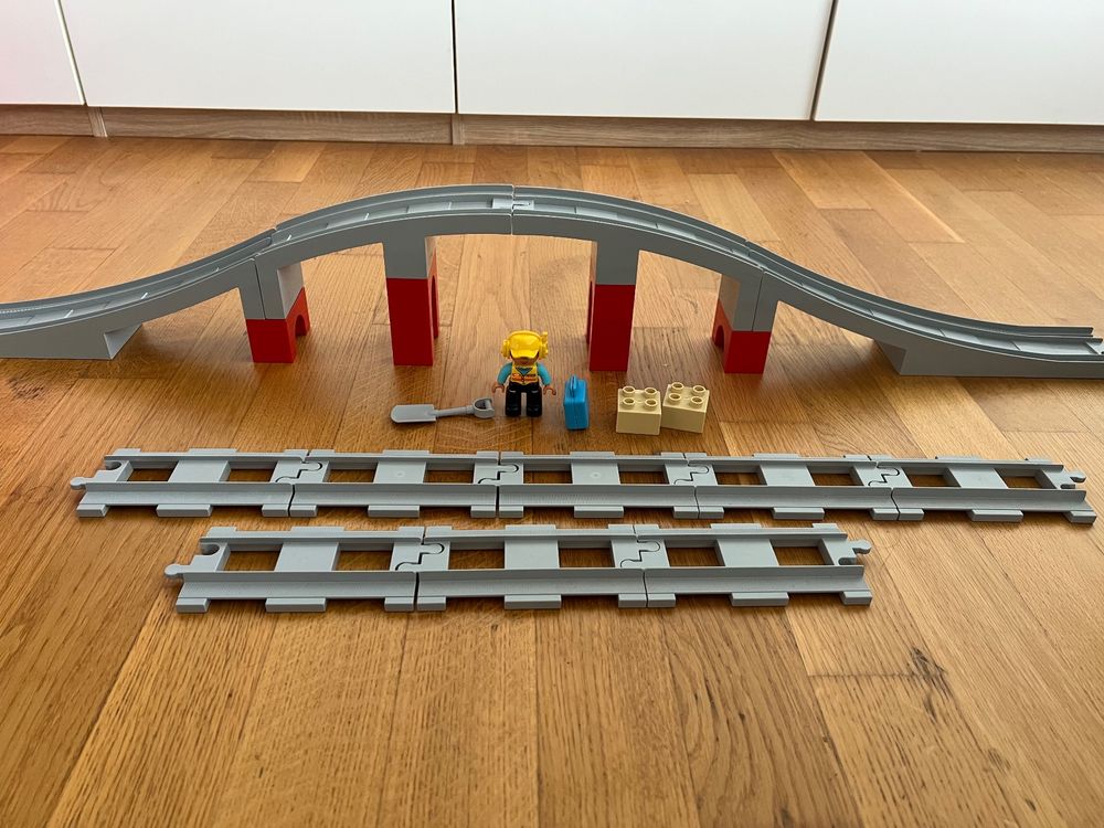 Lego Duplo Set Eisenbahnbrücke und Schienen 10872 | Kaufen auf Ricardo