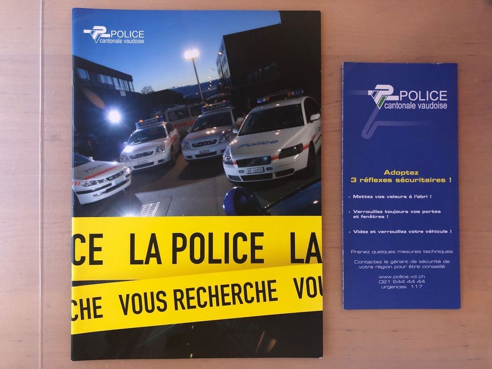 Brochure police cantonale Vaud / Kantonspolizei Waadt 2006 | Kaufen auf ...