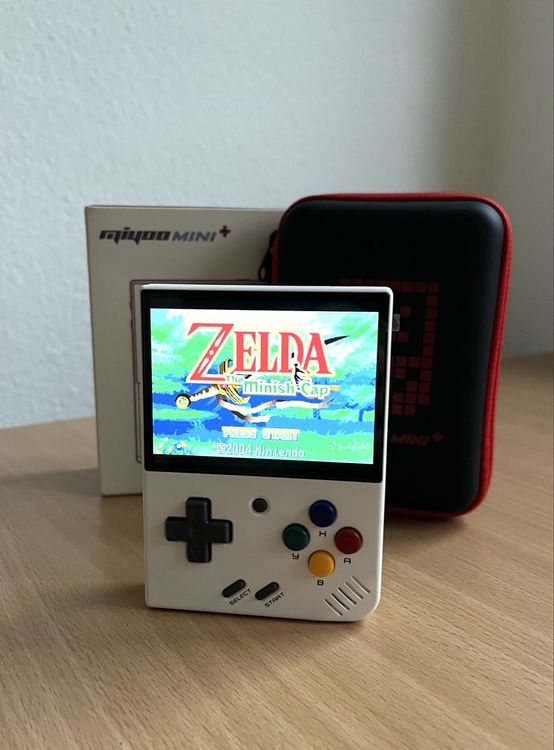 Miyoo Mini Plus weiss - deutsche Spiele, Komplettpaket (Neu und ...