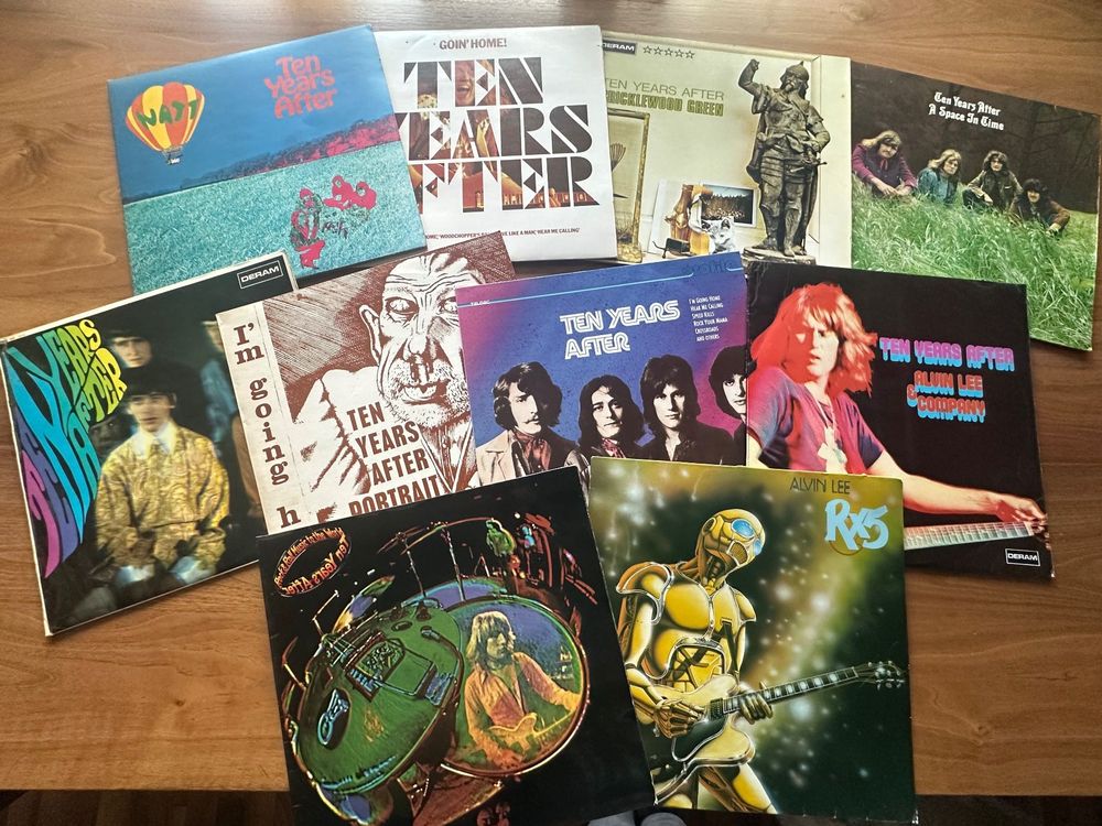 Ten Years After - Konvolut von 9 Schallplatten u.1 Alvin Lee (Gebraucht ...