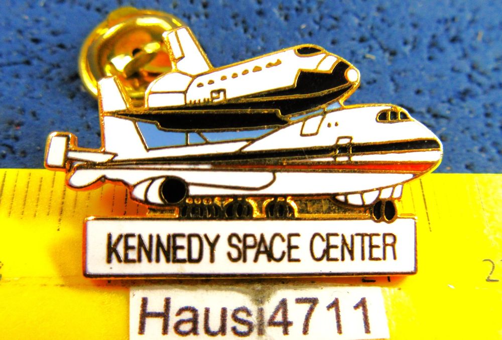 KENNEDY SPACE CENTER BOEING 747JUMBO MIT SPACE-SHUTTLE PIN | Kaufen auf ...