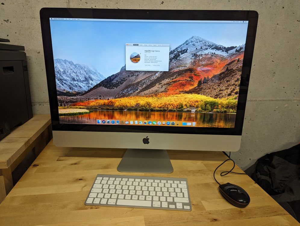 iMac 27″, Mid 2011, Intel Core i7 3.4GHz, 8GB RAM, 256GB SSD (Gebraucht ...