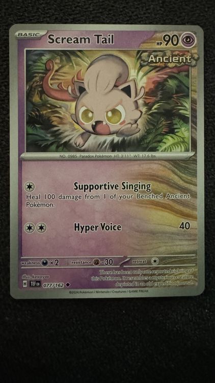 Pokémon Scream Tail 077/162 (Neu (gemäss Beschreibung)) in Dietlikon ...