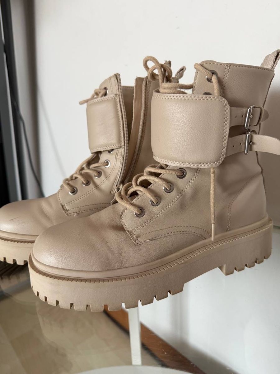 ZARA Boots, beige, Gr. 37 - Perfekt für den Herbst! (Gebraucht) in ...