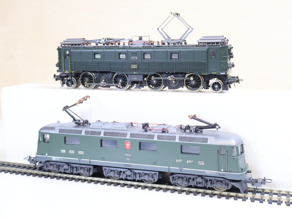 ROCO Doppelpack E-Lok - SBB Re 6/6 + Be 4/6 - H0 (Gebraucht) in Winterthur für CHF 59 – mit ...