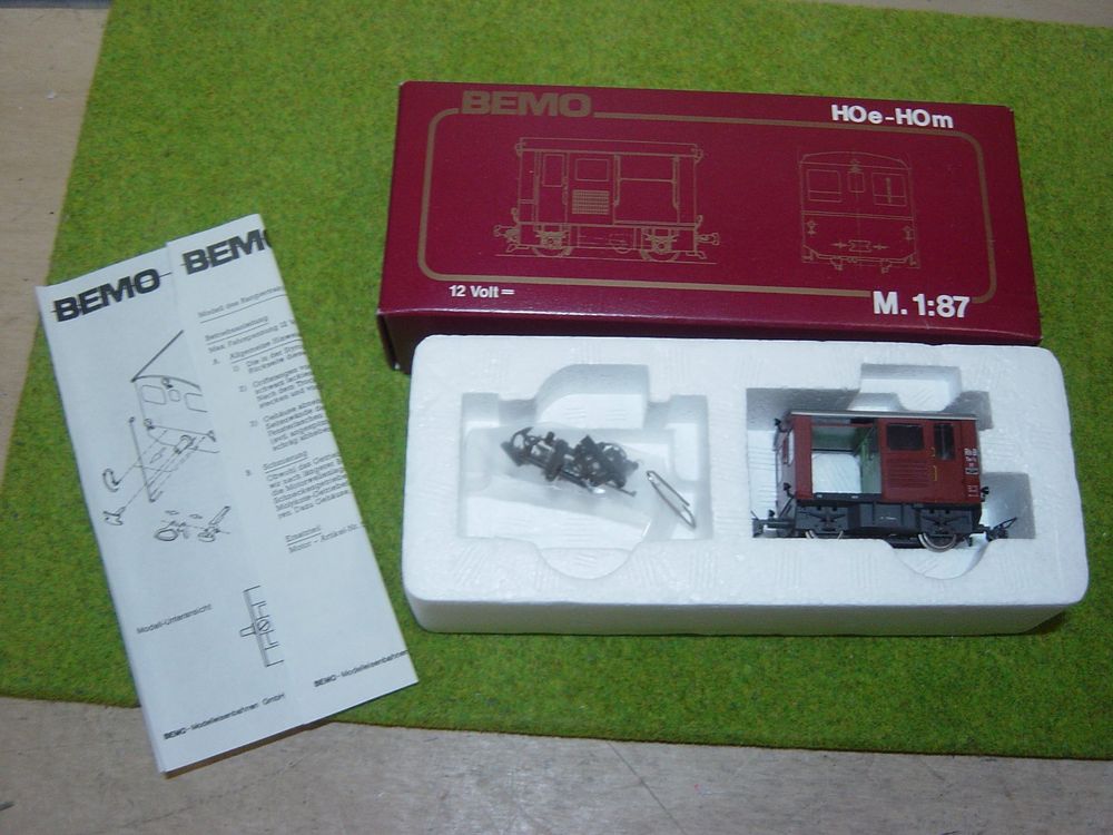 Traktor Tm 2/2 RhB von BEMO 1274 191 in HO-m / 1:87 (Gebraucht) in ...