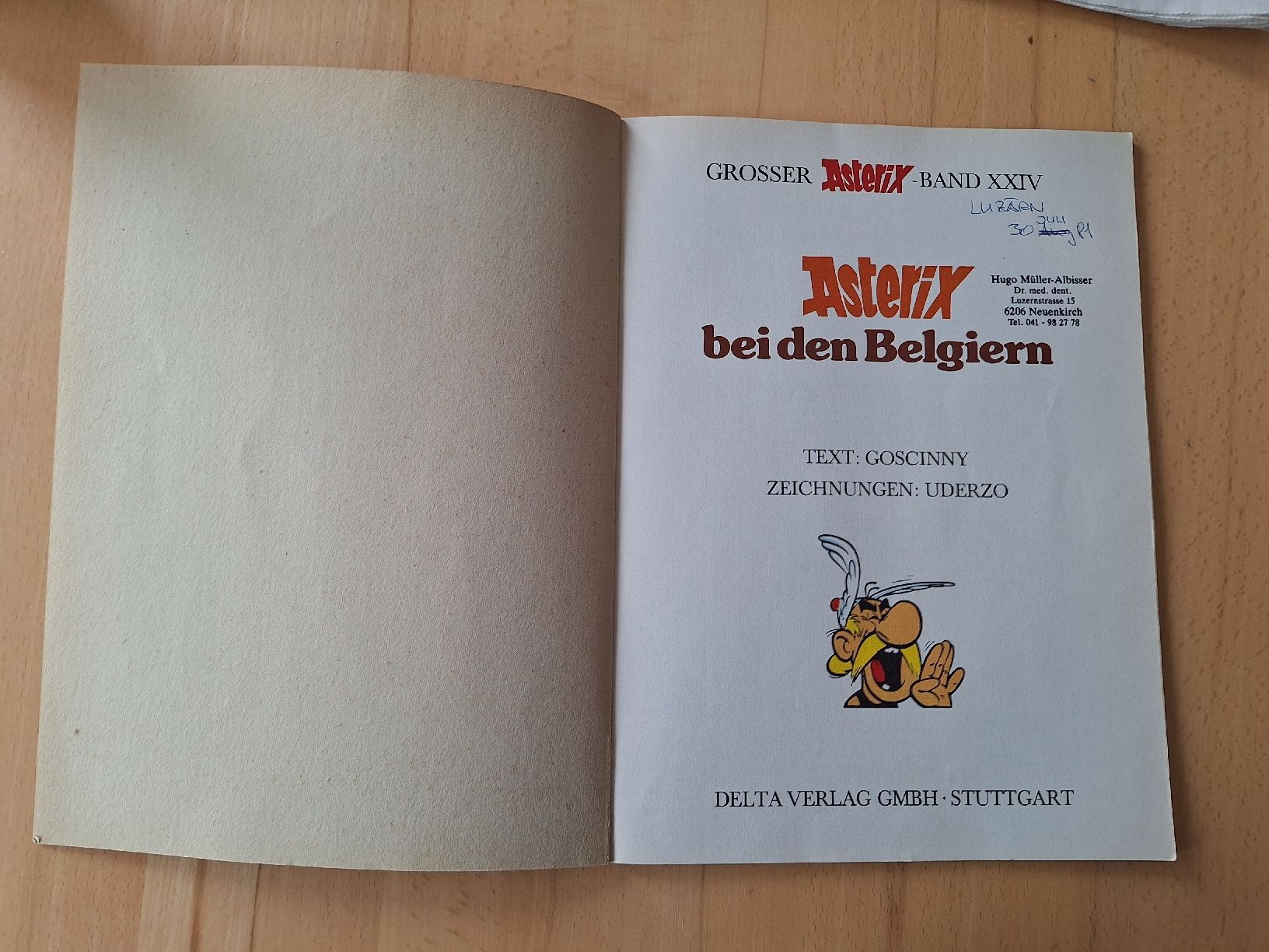 Asterix bei den Belgiern, Band XXIV - Comic 47 (Gebraucht) in Sempach ...
