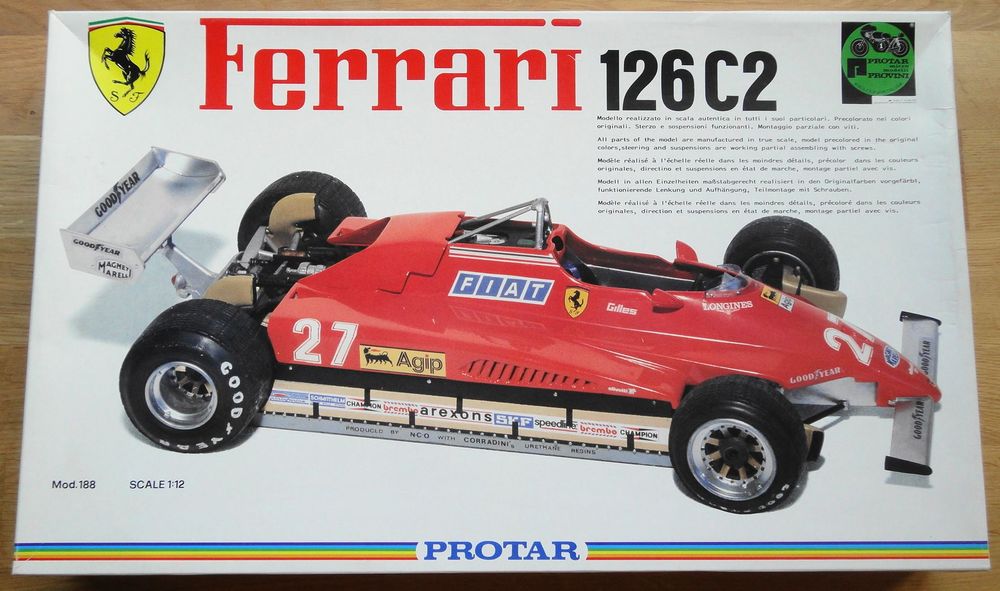 PROTAR FERRARI 126 C2 1:12 (Neu (gemäss Beschreibung)) in Frümsen für ...