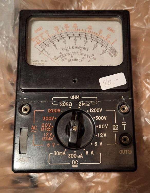 5x antike vintage Messgeräte / Multimeter (Set 2) | Kaufen auf Ricardo