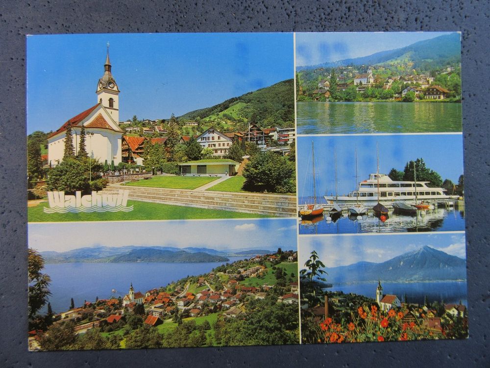 AK ZG WALCHWIL STRANDBAD SCHIFF | Kaufen auf Ricardo