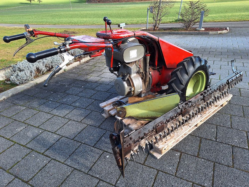 Aebi AM 41 1045 Mag 11PS Motor Motormäher Balkenmäher (Gebraucht) in ...