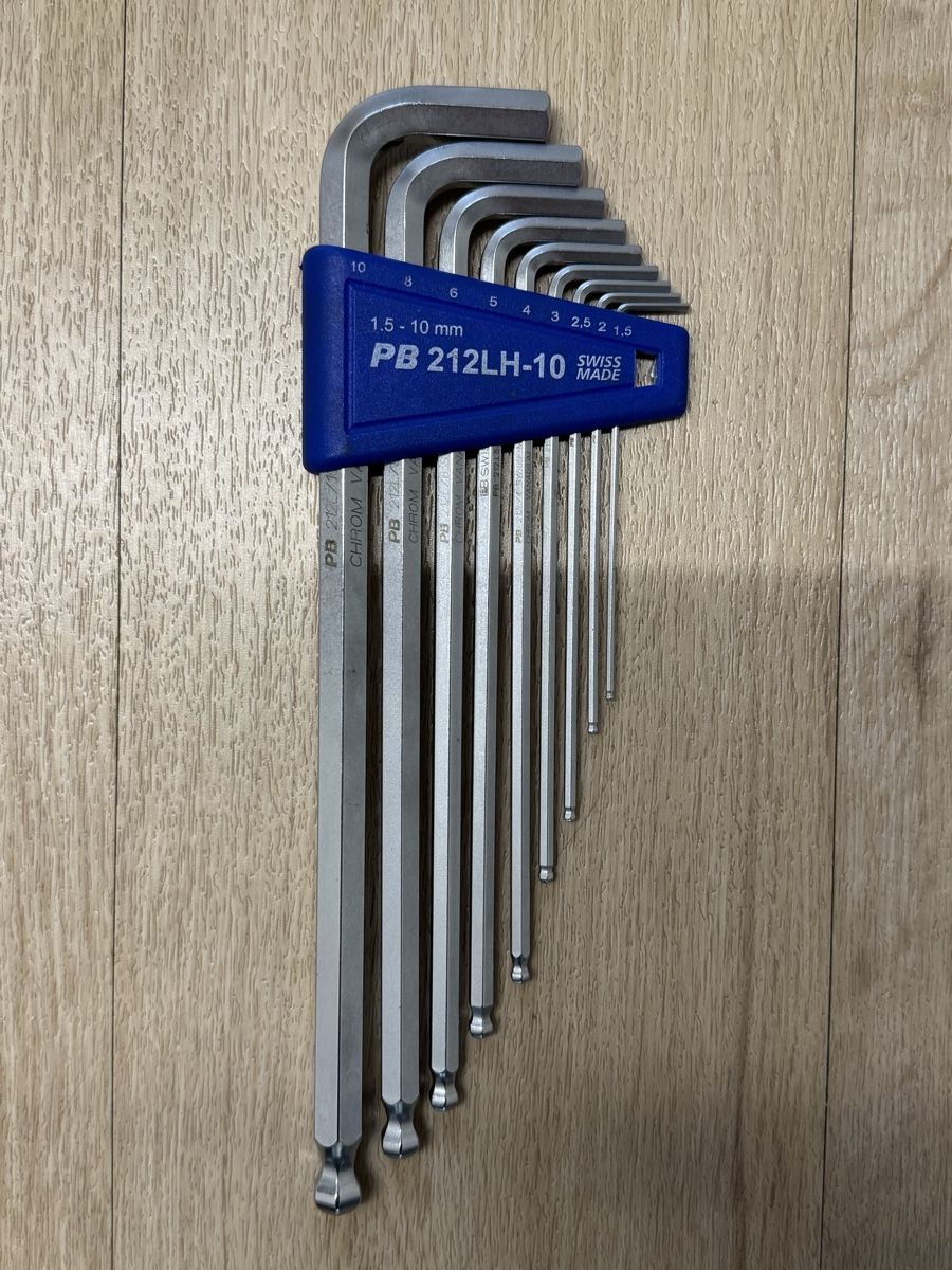 Clés Allen PB Swiss Tools, jeu complet 1.5-10 mm, parfait (D'occasion ...