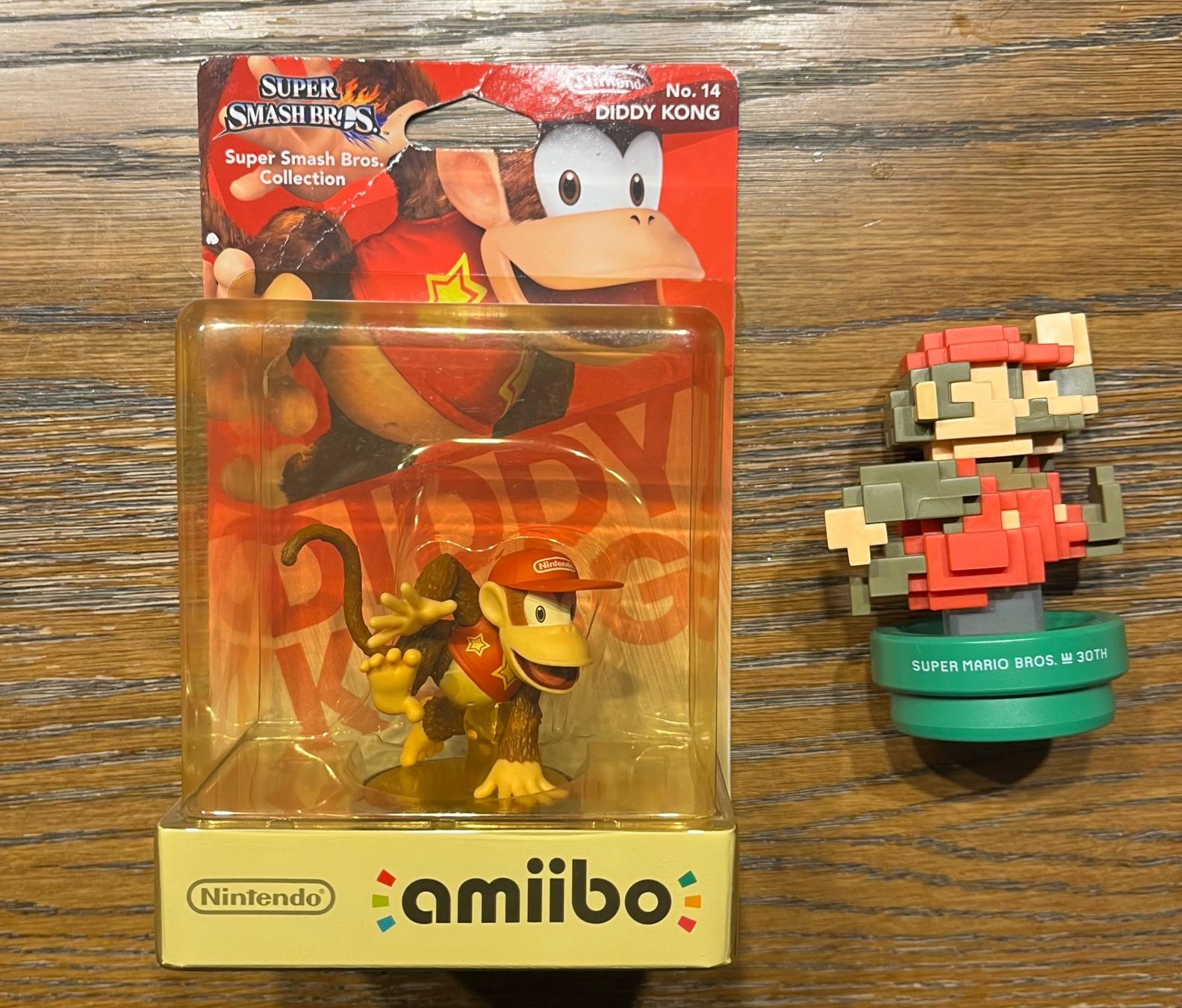 Nintendo Amiibo Diddy Kong & super Mario Bros, gebraucht (Gebraucht) in ...