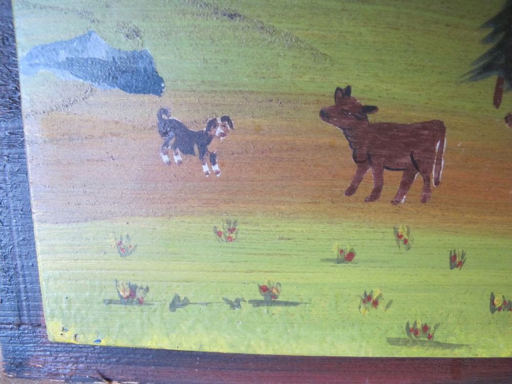 Appenzeller Bauernmalerei Datiert Und Signiert Gemalt Holz (Gebraucht) in Altnau für CHF 199 ...
