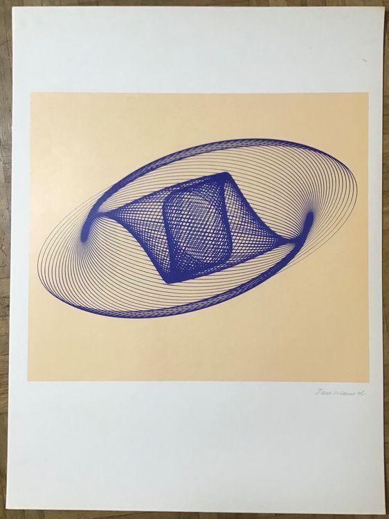 Moderne Lithographie Unleserlich Signiert | Kaufen auf Ricardo