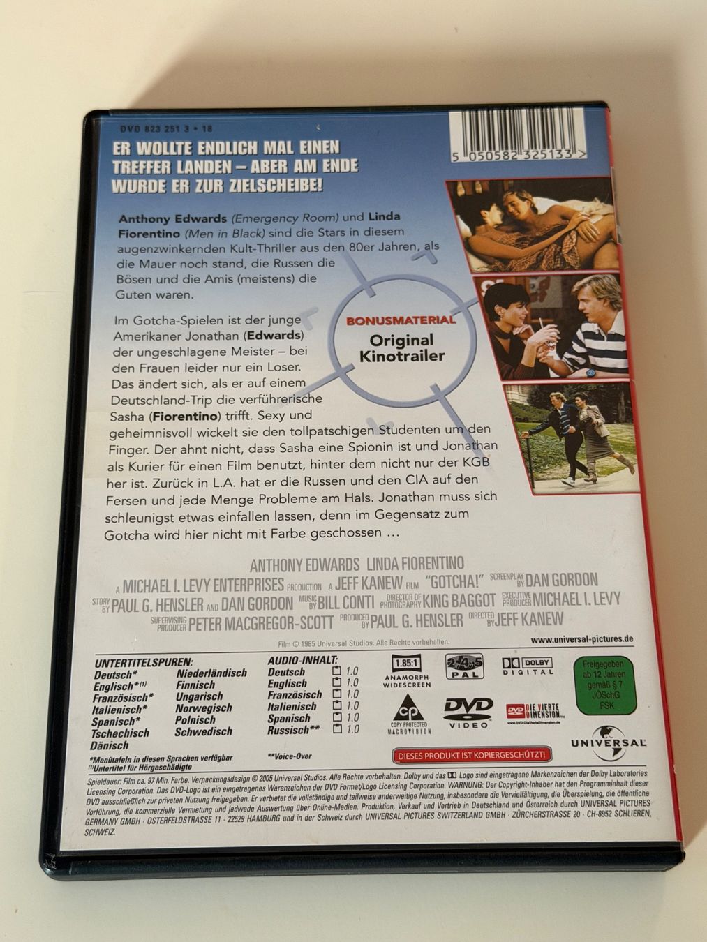Gotcha ! Ein irrer Typ - DVD mit Anthony Edwards - Selten (Gebraucht ...