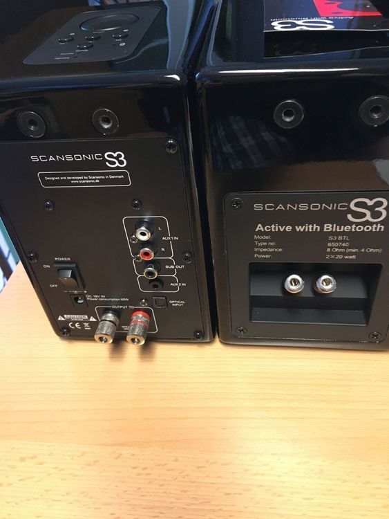 Scansonic S3 BTL scwarz (Paarpreis) (Neu (gemäss Beschreibung)) in ...