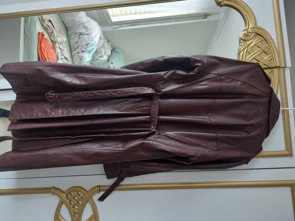 Damen Echtleder Mantel | Kaufen auf Ricardo