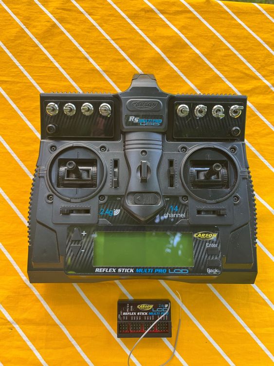 Carson RS Multipro LCD 14-Kanal Fernsteuerung (Gebraucht) in Wald ZH ...