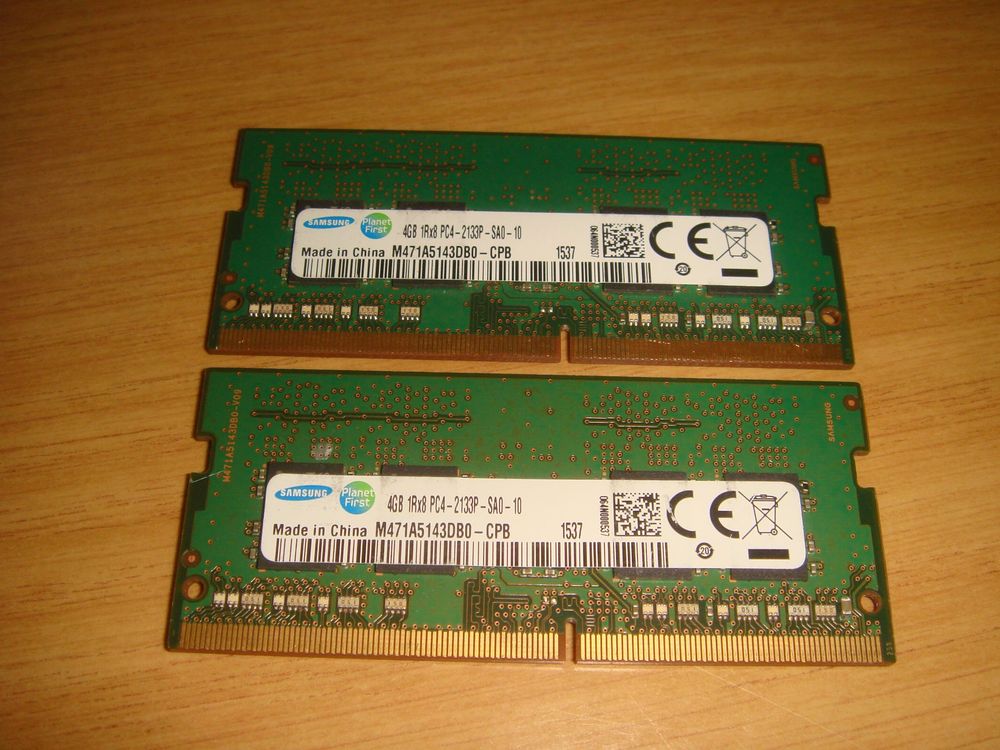 2 stück 4gb ddr4 2133 RAM für Laptop. (Gebraucht) in St. Gallen für CHF ...