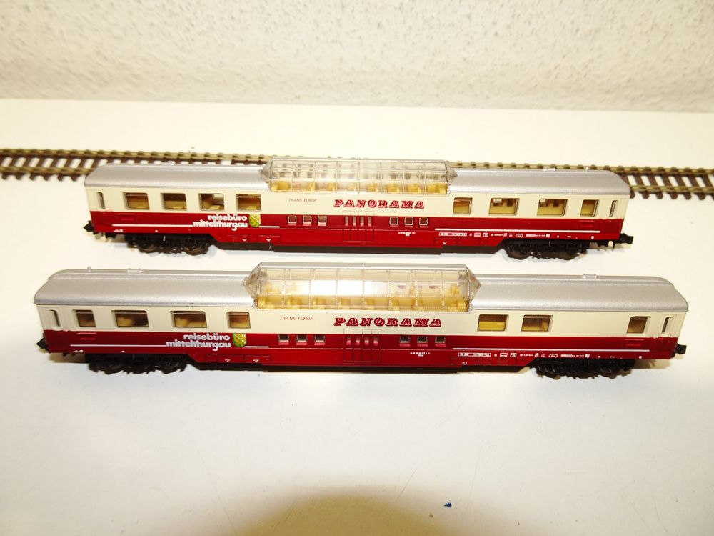 2 Lima Personenwagen TEE Panorama Reisebüro Thurga Spur N (1 (Gebraucht ...