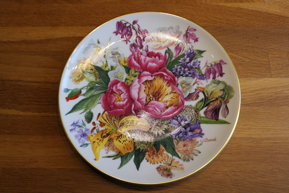 Hutschenreuther „Sommerverheissung“ von Ursula Band, 1987 | Kaufen auf ...