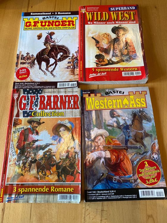 Westernromane, G.F. Unger, Lassiter, Winchester, Wild West… | Kaufen ...
