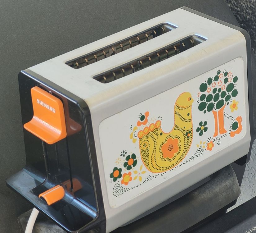 🟡🟠 Herrlicher, gepflegter vintage SIEMENS Toaster 70er (Gebraucht) in ...