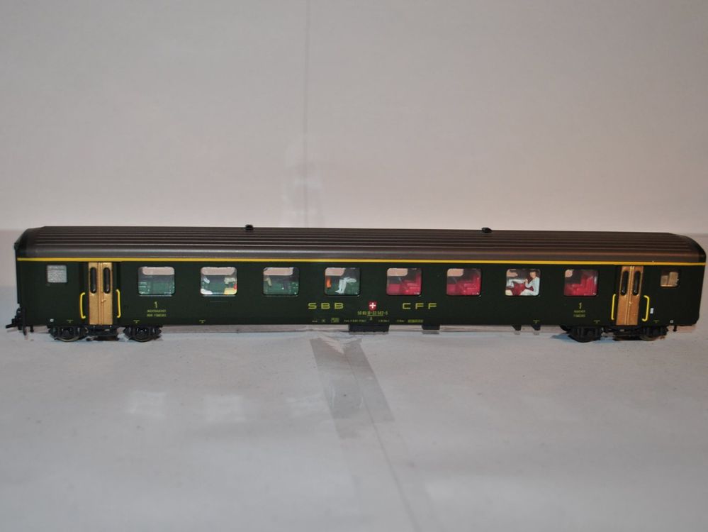 Roco Personenwagen SBB mit Innenbeleuchtung 44330 (MTJ216) | Kaufen auf ...