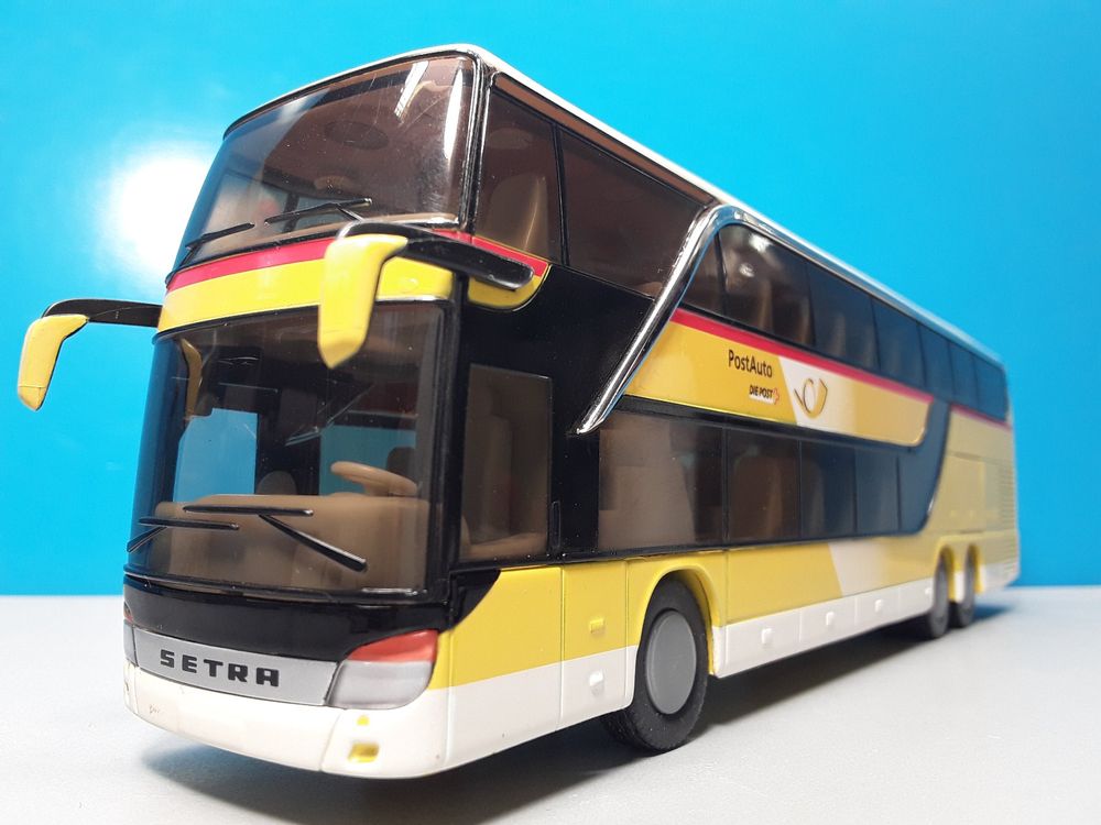 Siku _ SETRA Bus _ Doppelstockbus _ Postauto _ die Post | Kaufen auf ...