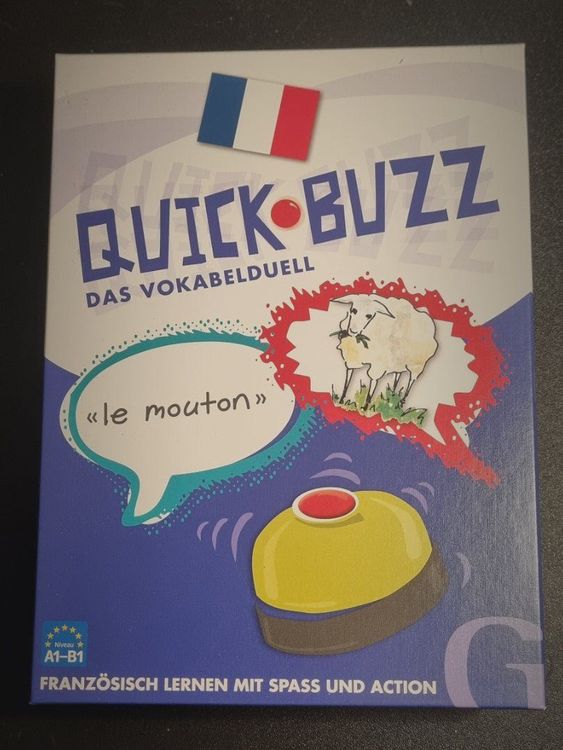Lernspiel Französisch: QUICK BUZZ. Das Vokabelduell (Neu (gemäss Beschreibung)) in Zürich für ...