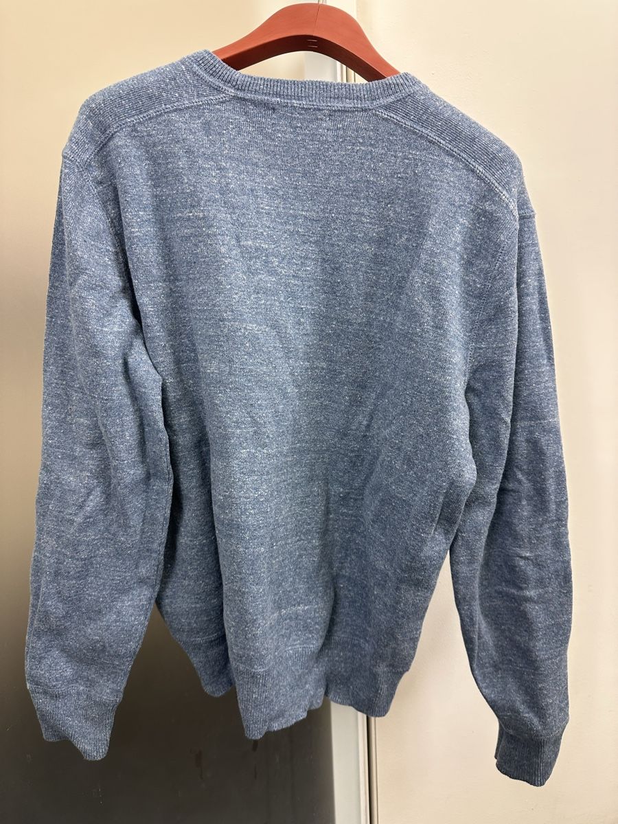Polo Ralph Lauren blue cotton crewneck (S) (Gebraucht) in St. Niklausen ...