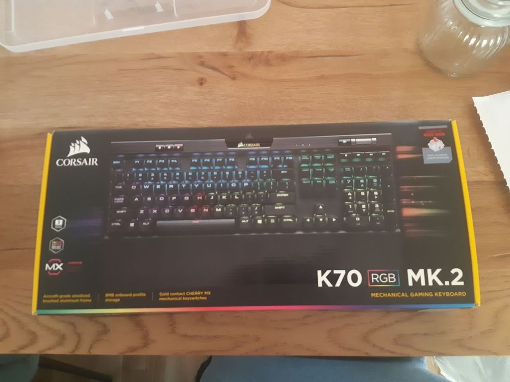 Mechanische Tastatur Corsair K70 MK.2 MX-Red | Kaufen auf Ricardo