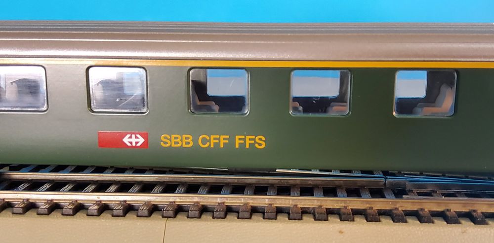 Modelleisenbahn "HAG SBB Einheitswagen 1" H0 1.Klasse (Neu (gemäss ...