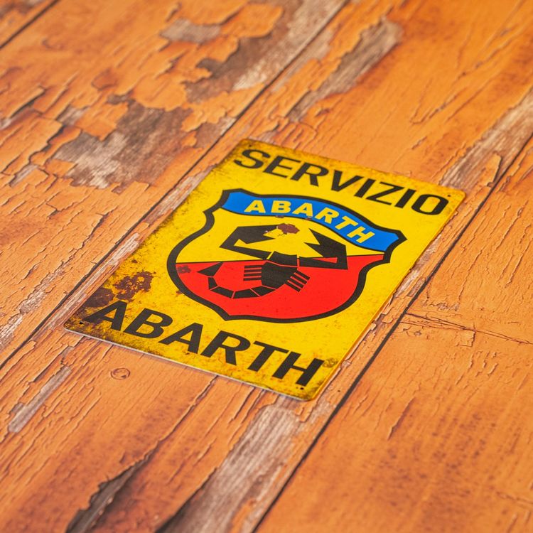 Abarth 595 Competizione 695 Essesse 595 Schild Blechschild (Neu und ...