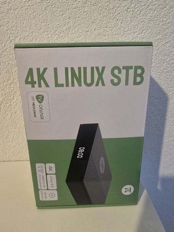 Boitier TV Android 4K Linux STB Neuf (Neu und originalverpackt) in ...