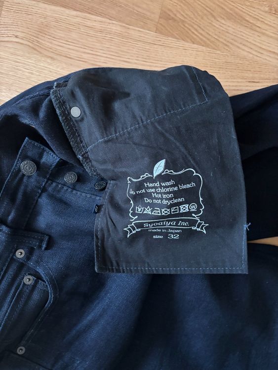 Pure Blue Japan Selvedge Denim 18oz Double Indigo (Gebraucht) in Thun ...