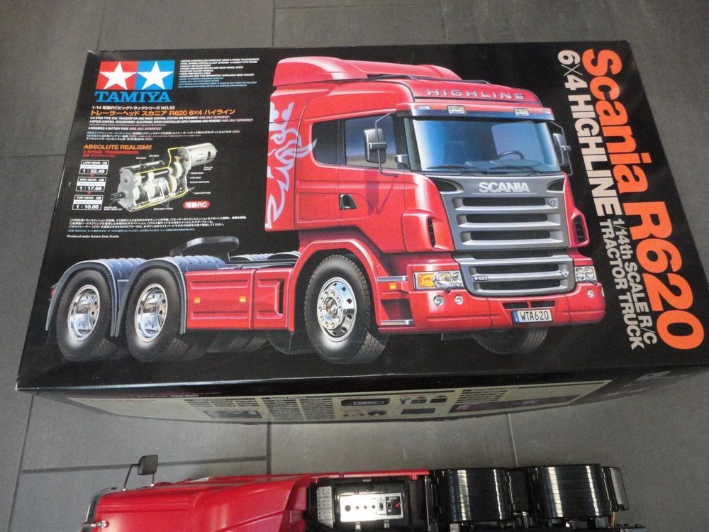 Tamiya 56323 Scania 6x4 Highline R620 (Neu und originalverpackt) in ...